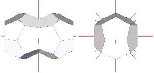 Tetrakaidecahedron and Pyritohedron – The Geometry of Thinking
