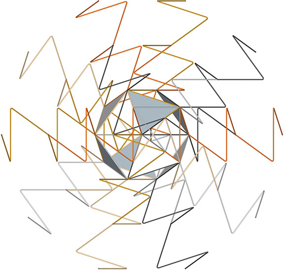 Isotropic Vector Matrix as Transverse Waves – The Geometry of Thinking